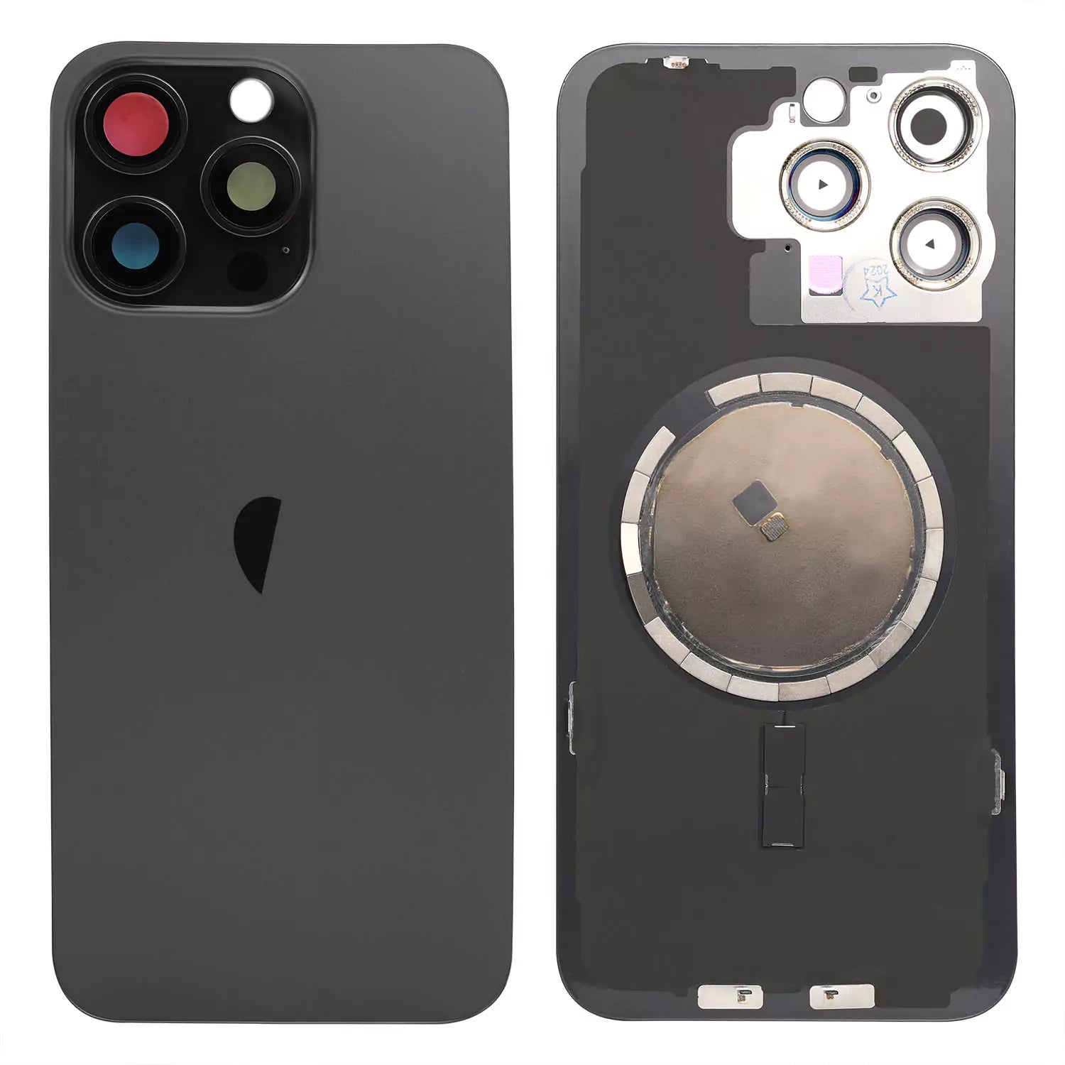 Replacement For iPhone 15 Pro Max Back Glass Panel With Magsafe Magnet ...