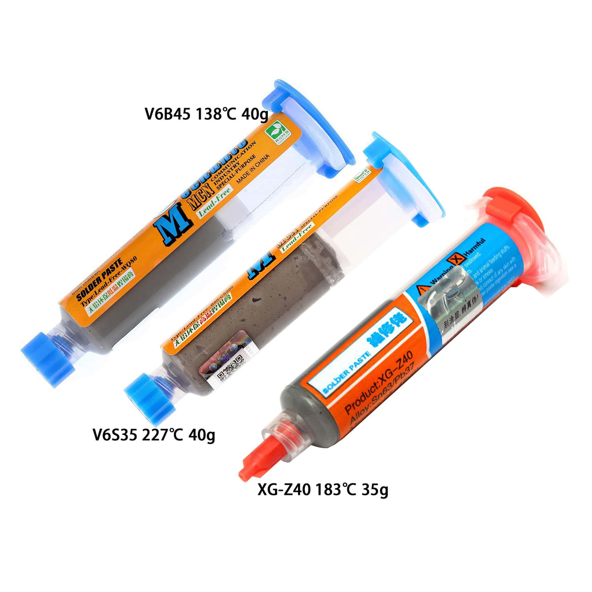 MECHANIC ROHS LEAD-FREE SOLDER PASTE 40G (Replacement)