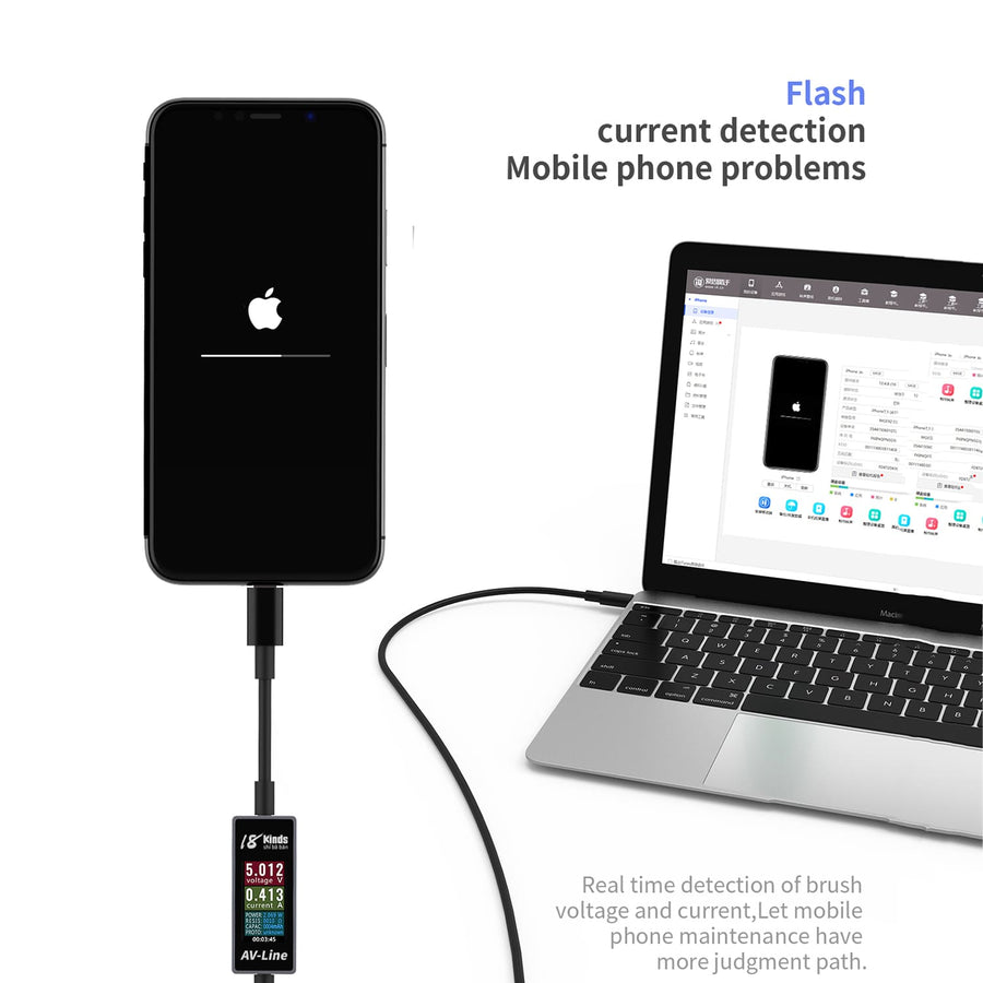 AV-LINE INTELLIGENT DETECTION CHARGING CABLE (Replacement)
