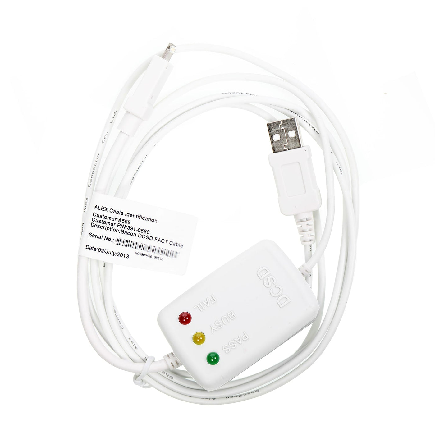DCSD ALEX CABLE FOR IPHONE SERIAL PORT ENGINEERING CABLE (Replacement)
